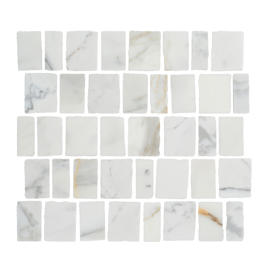 Scarpa Artisian Calacatta Oro Stone Mosaic – The Design Palette