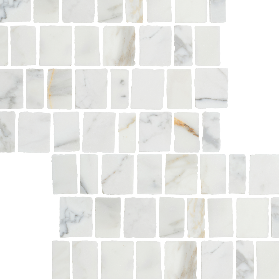Scarpa Artisian Calacatta Oro Stone Mosaic – The Design Palette